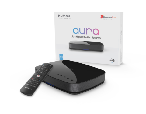 Humax, AURA 4K Freeview Play Recorder powered by Android TV | IER Awards