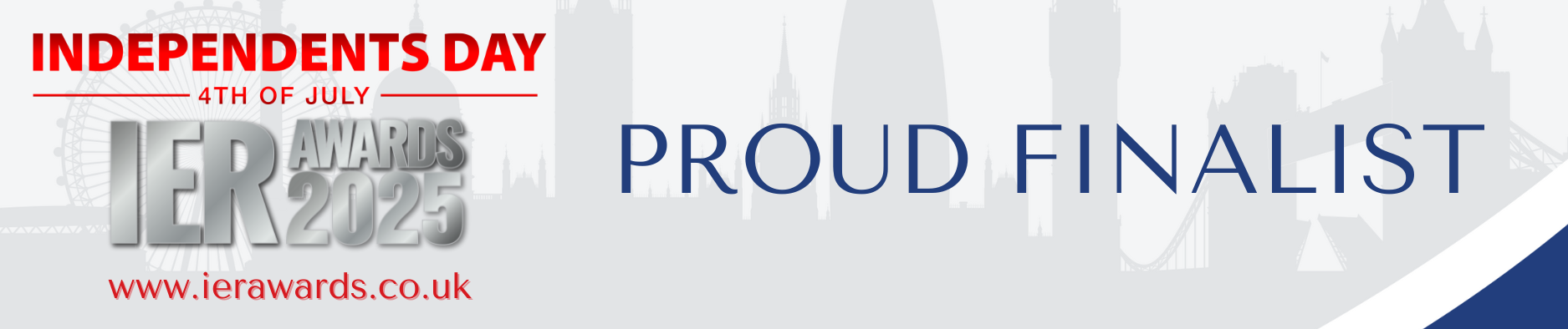Proud Finalist e signature | IER Awards